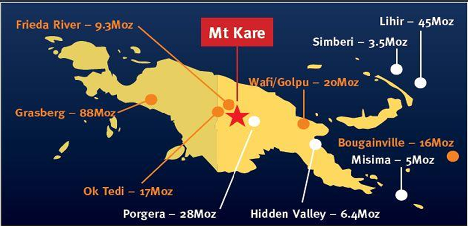 The Project – GMG Mount Kare Mining Project